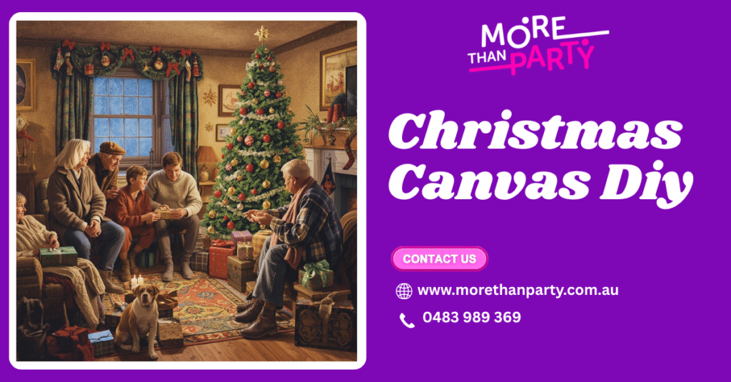Christmas Canvas DIY Kits Australia | More Than Party